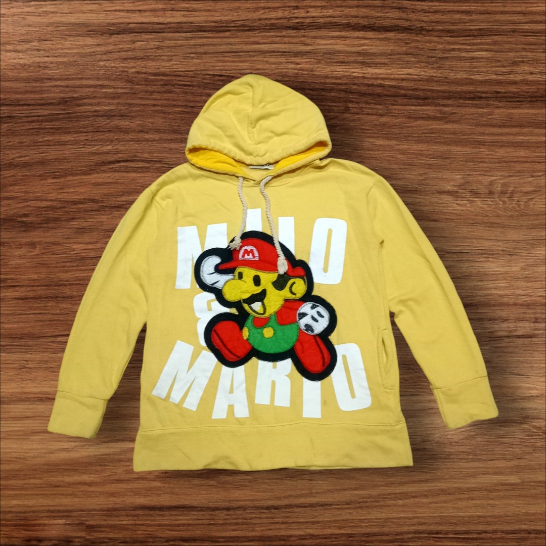 Super Mario Hoodie Jacket, Women's Fashion, Coats, Jackets and ...