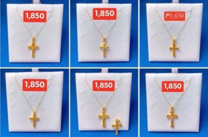 Tauco Chain with Cross pendant, Women's Fashion, Jewelry & Organizers ...