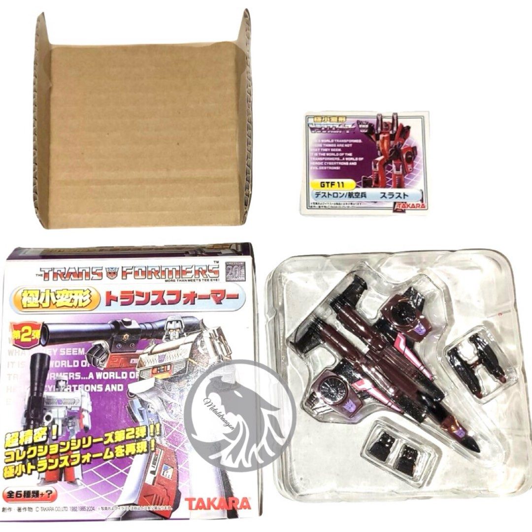 Transformers G1 WST World's Smallest Transformers | Takara Thrust Robot ...