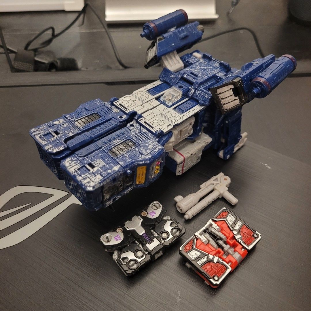 Transformers Generations War For Cybertron (WFC) Siege Soundwave with ...