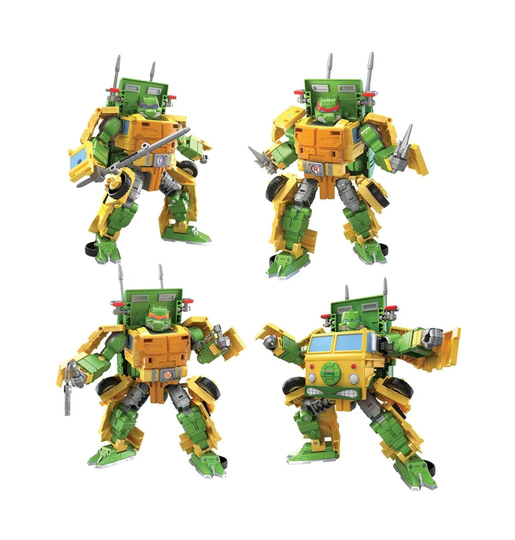 Transformers x Teenage Mutant Ninja Turtles Collaborative Party Wallop Action Figure (F9656 ...