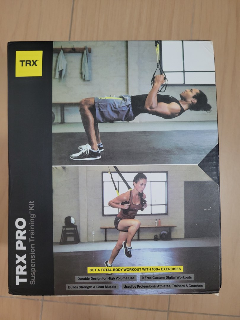 TRX suspension training kit (full set, like new), Sports Equipment ...