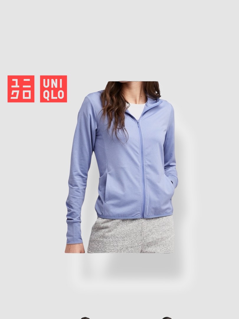 Uniqlo AIRism uv jacket, Women's Fashion, Activewear on Carousell