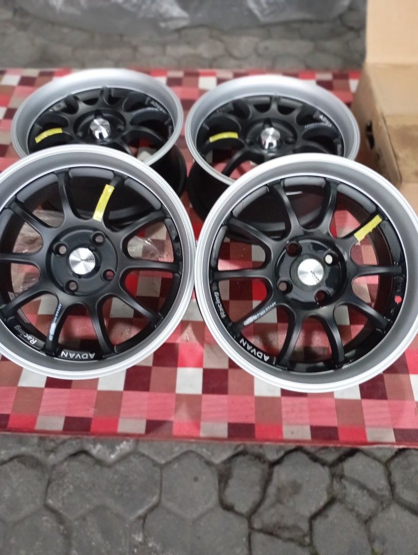 Velg Advan Racing Rs-D By ProWheels Ring 15 pcd 4x100 Lobang 4 ...