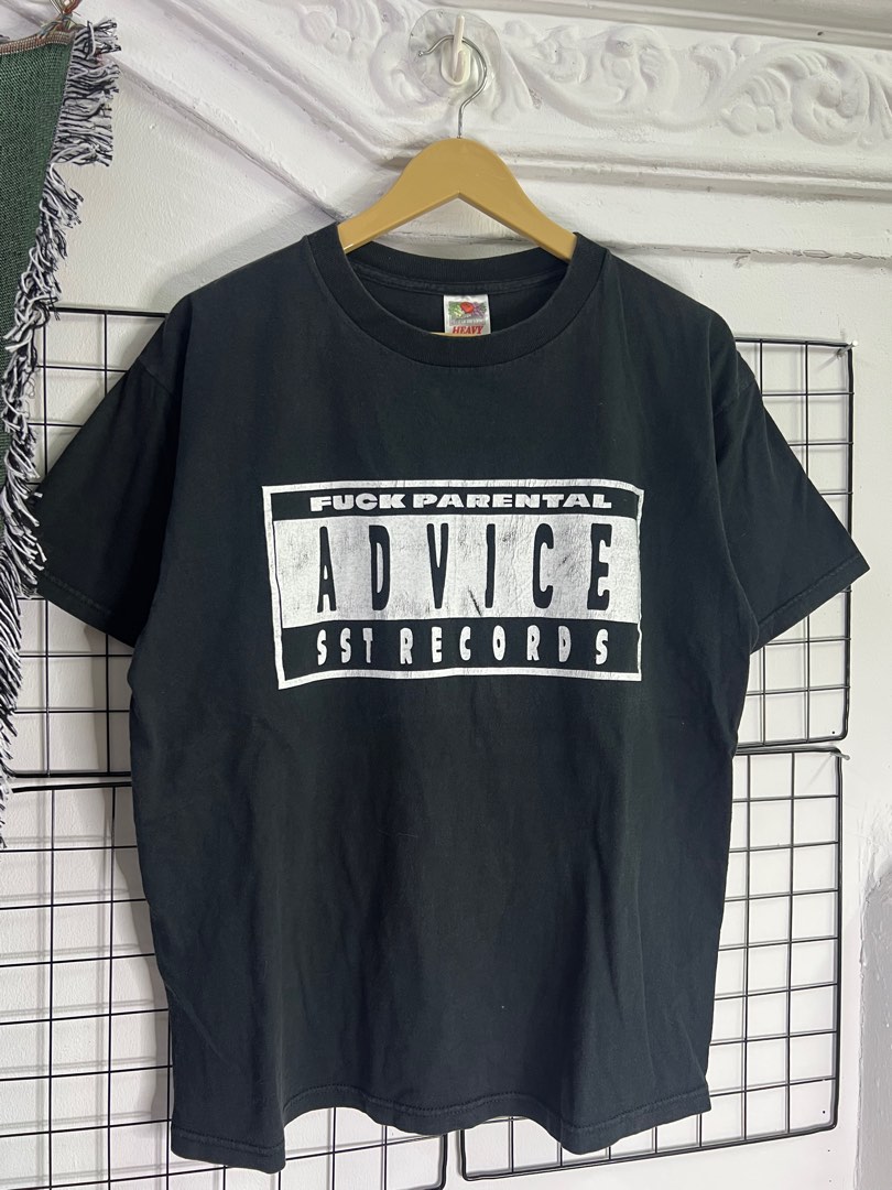 Vintage 90s Sst Record Hardcore Punk Black Flag, Men's Fashion, Tops ...