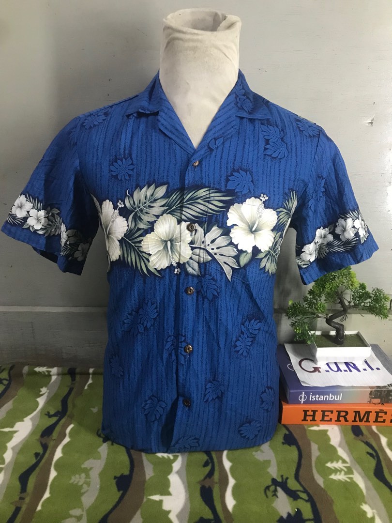 Vintage Hawaii 80s, Men's Fashion, Tops & Sets, Formal Shirts on Carousell