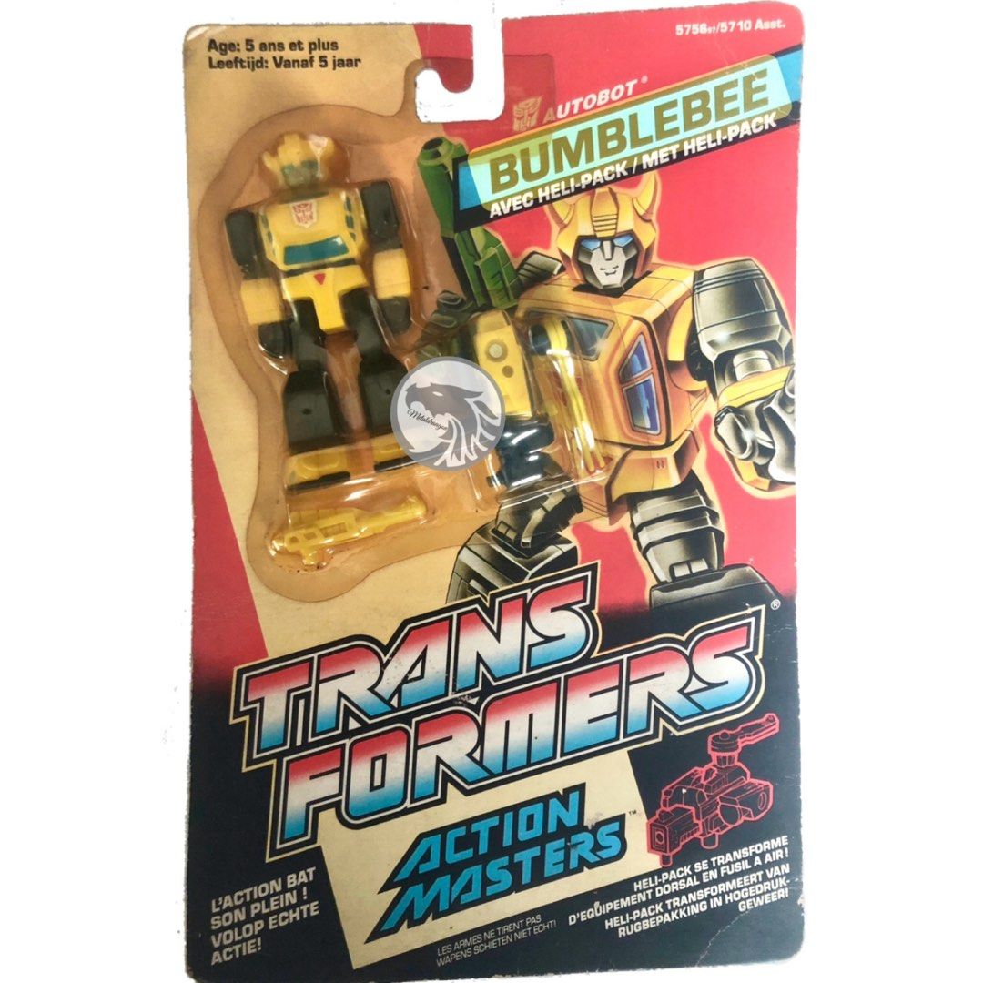 Vintage Transformers G1 Action Masters Bumblebee Figure MOC, Hobbies ...