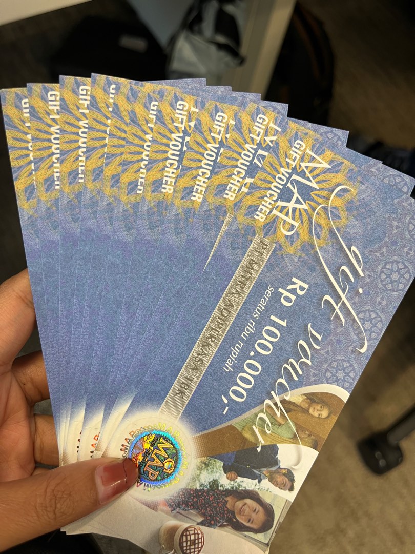 VOUCHER MAP 1JT, Tiket & Voucher, Kartu Hadiah & Voucher di Carousell