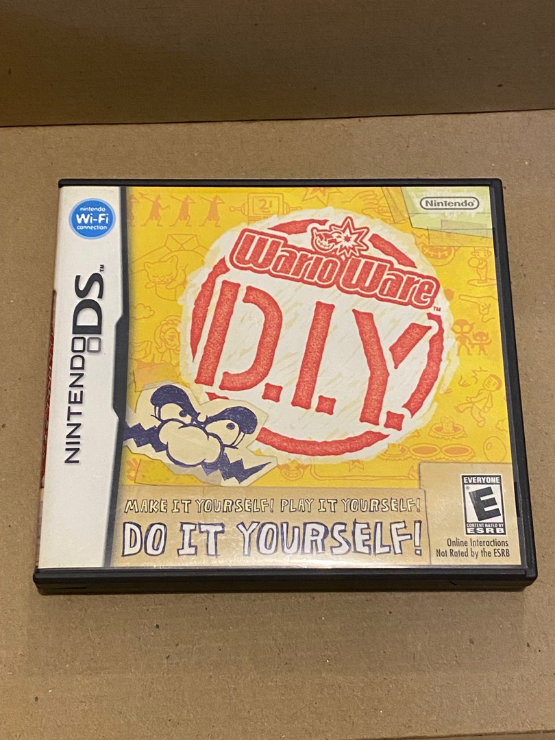 Warioware DIY DS, Video Gaming, Video Games, Nintendo on Carousell