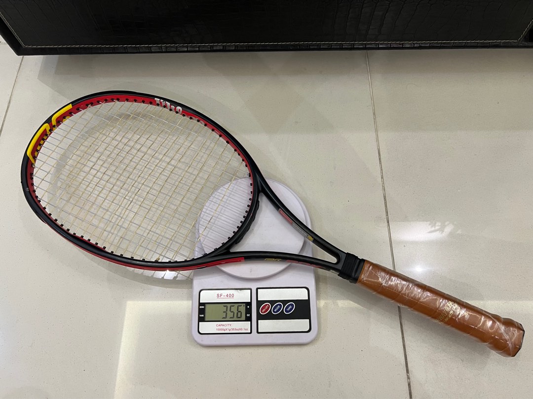 Wilson Pro Staff ROK tennis racket, Sports Equipment, Sports & Games ...