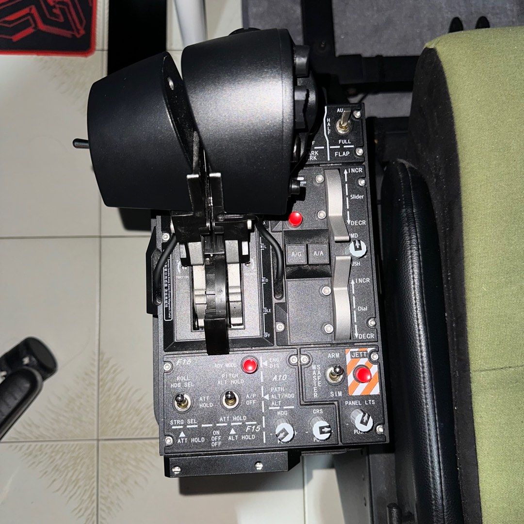 Winwing Throttle and Joystick Orion 2 Combo for flight simulator hotas ...