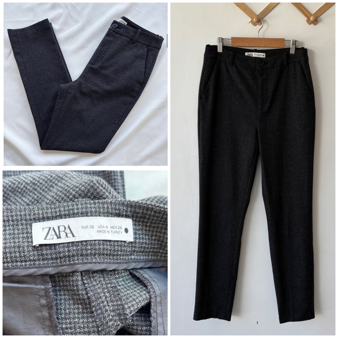 ZARA SMART PANTS, Women's Fashion, Bottoms, Other Bottoms on Carousell