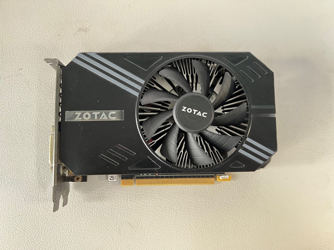 Zotac GTX 1060 3GB single fan ITX GPU (please read desc), Computers ...