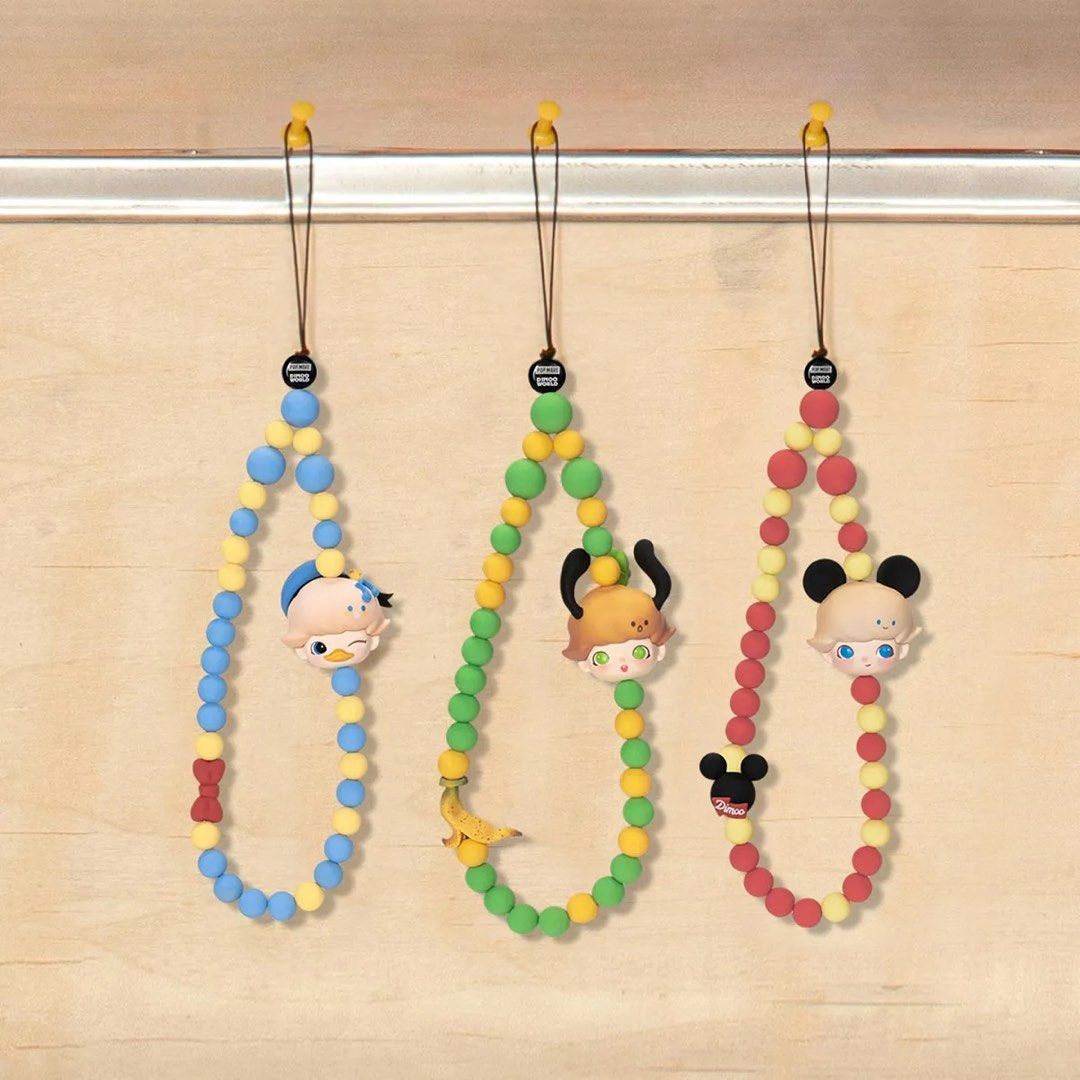 [100% Authentic] POP MART DIMOO WORLD × DISNEY Series-Phone Charm Blind ...