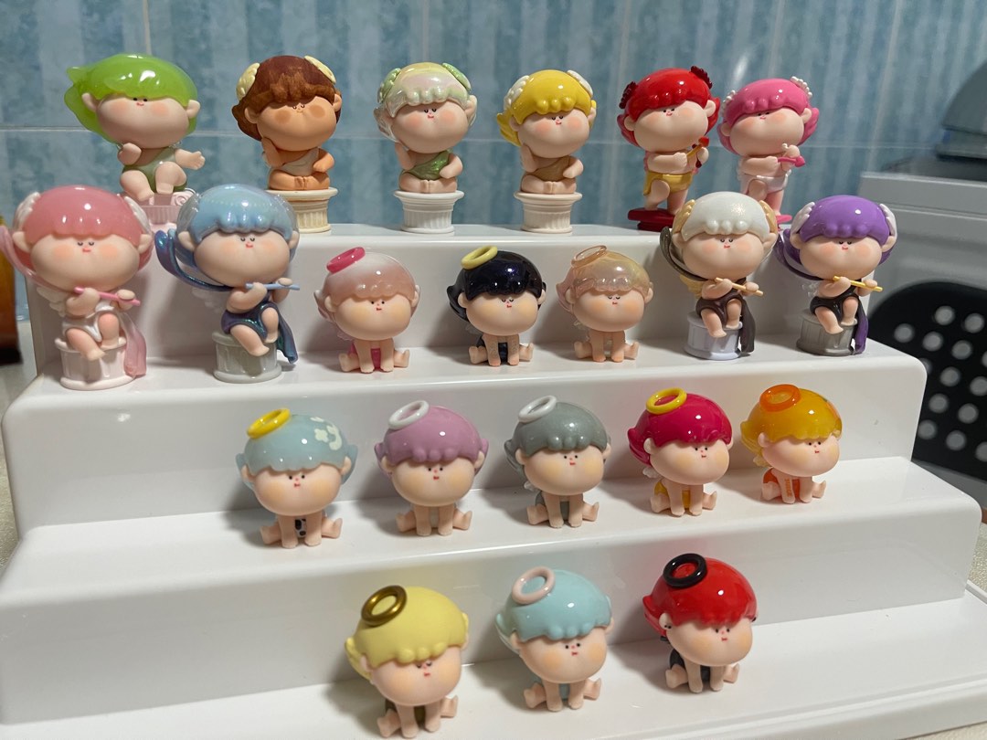 阿玛莉莉丝立柱天使/坐姿天使 萌粒AMLLS Pillar Angel/Guardian Angel Mini Figurine ...