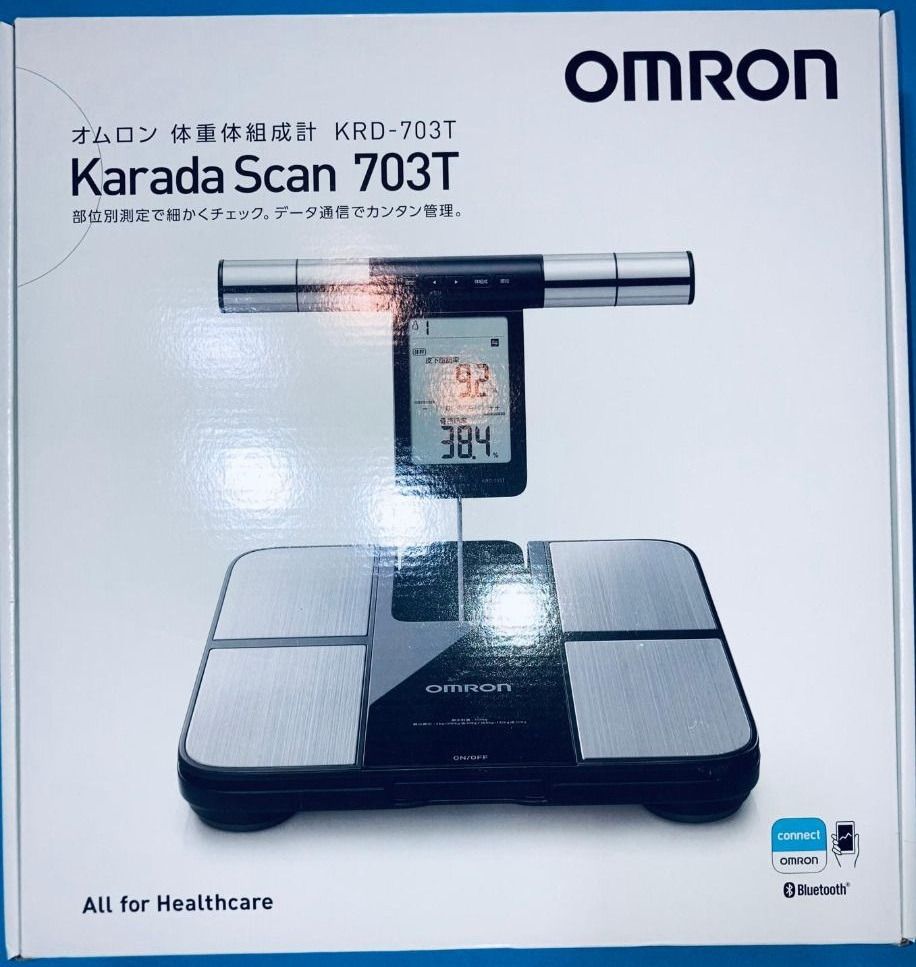 日版 OMRON KRD-703T / HBF-702T karada scan Body Composition Scale 智能體脂磅 ...
