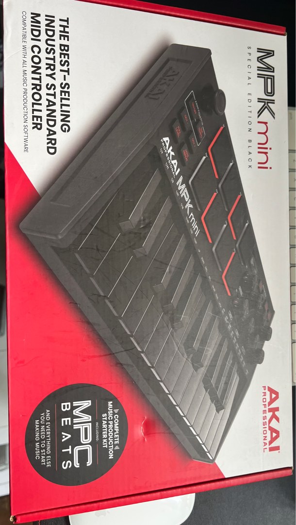 AKAI MPK Mini MIDI Controller 25 keys, Hobbies & Toys, Music & Media ...