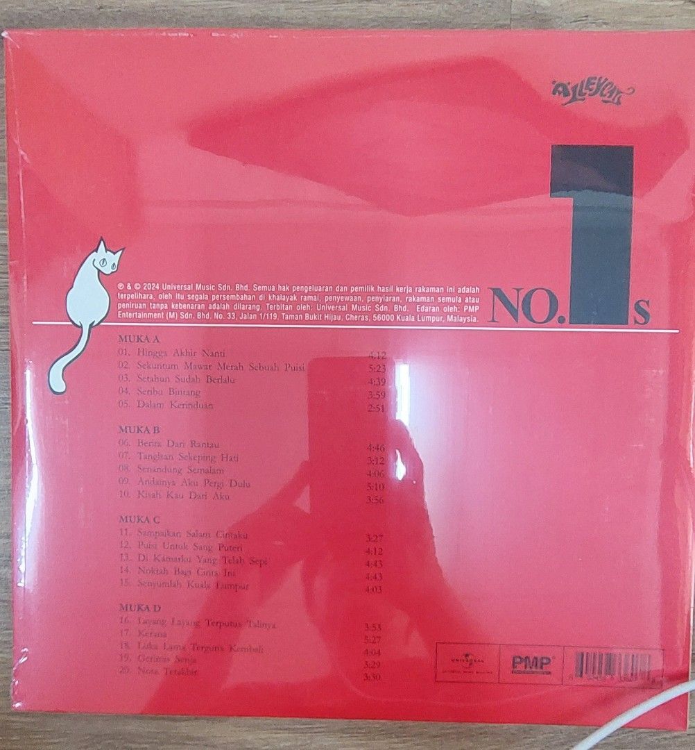 Alleycats - No. 1 Koleksi Perdana 20 Hits Sepanjang Masa LP, Hobbies ...