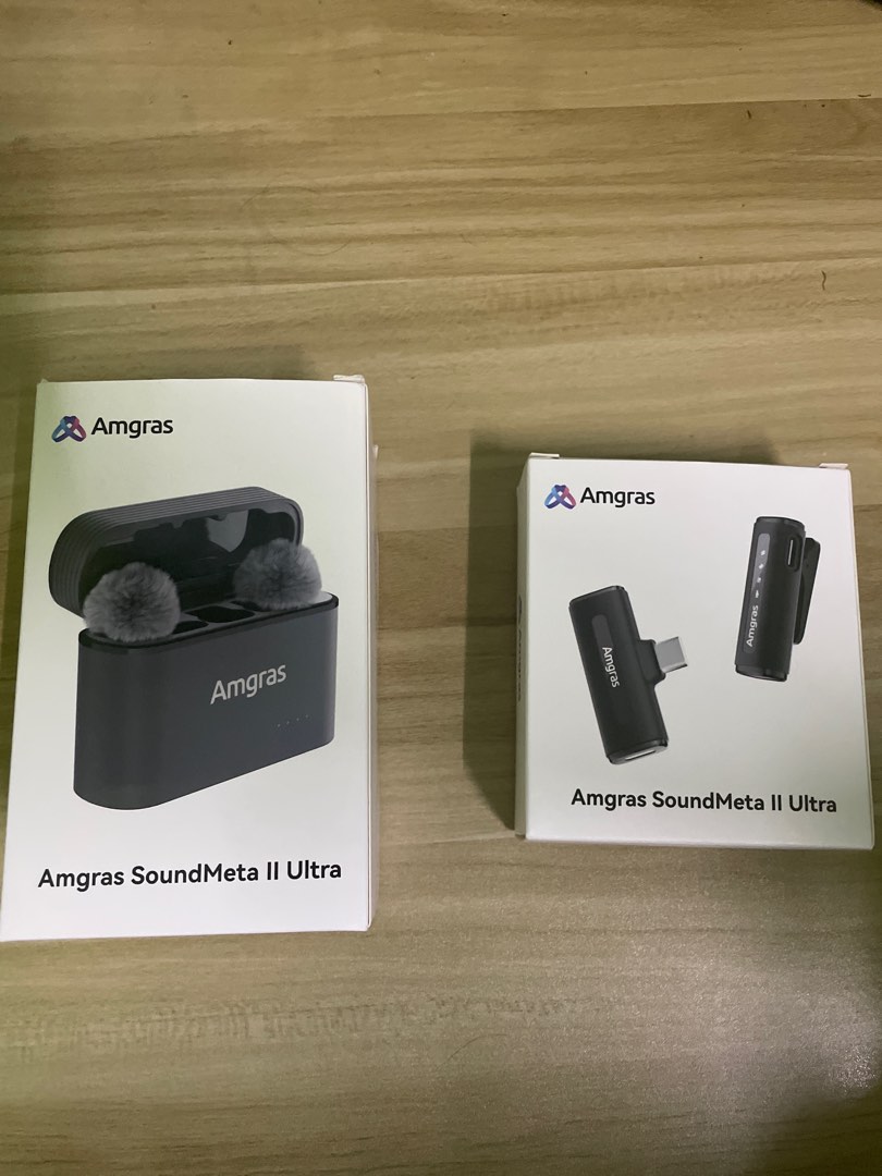 Amgrass SoundMeta II ultra microphone, Audio, Microphones on Carousell
