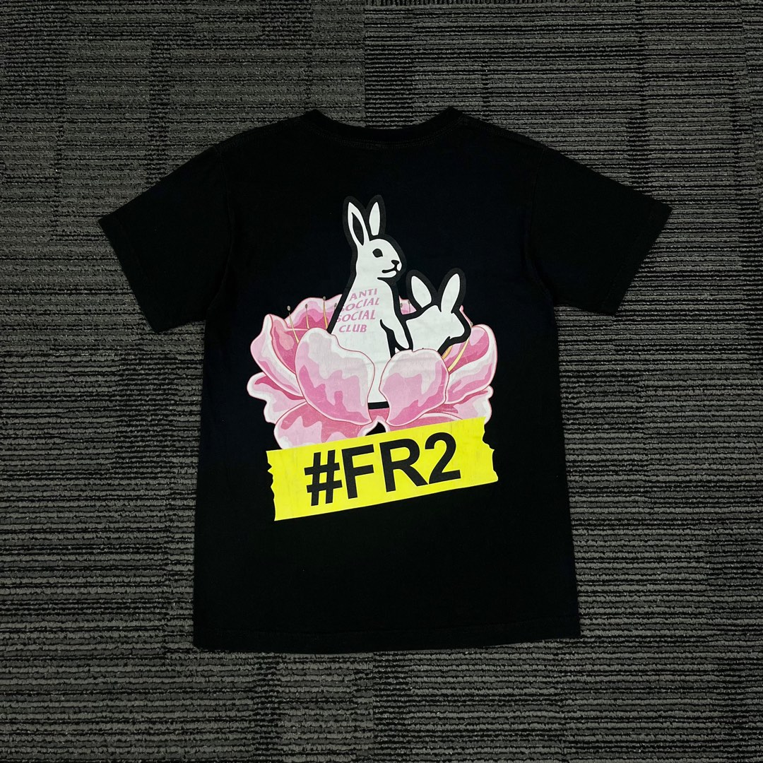 Anti social social club x FR2, Fesyen Pria, Pakaian , Atasan di Carousell