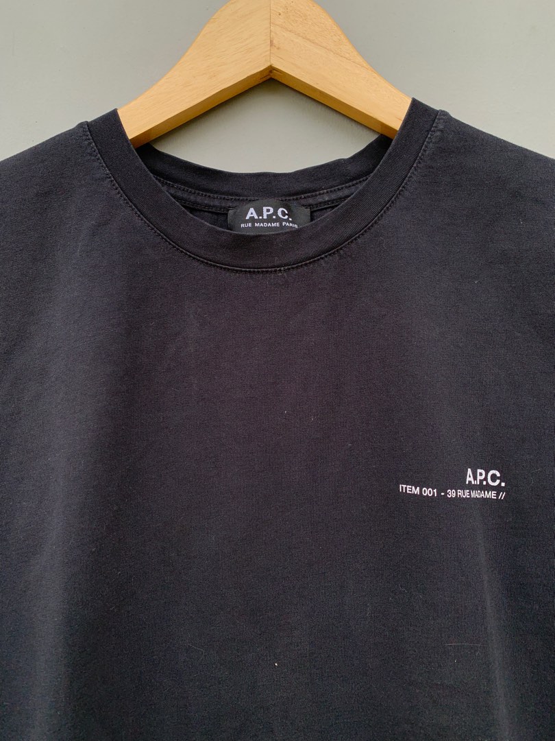 AUTHENTIC A.P.C LOGO PRINT POCKET / A.P.C / VISVIM / KAPITAL ...
