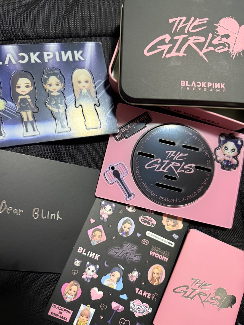 Artist Card black Pink, Hobbies & Toys, Memorabilia & Collectibles, K ...
