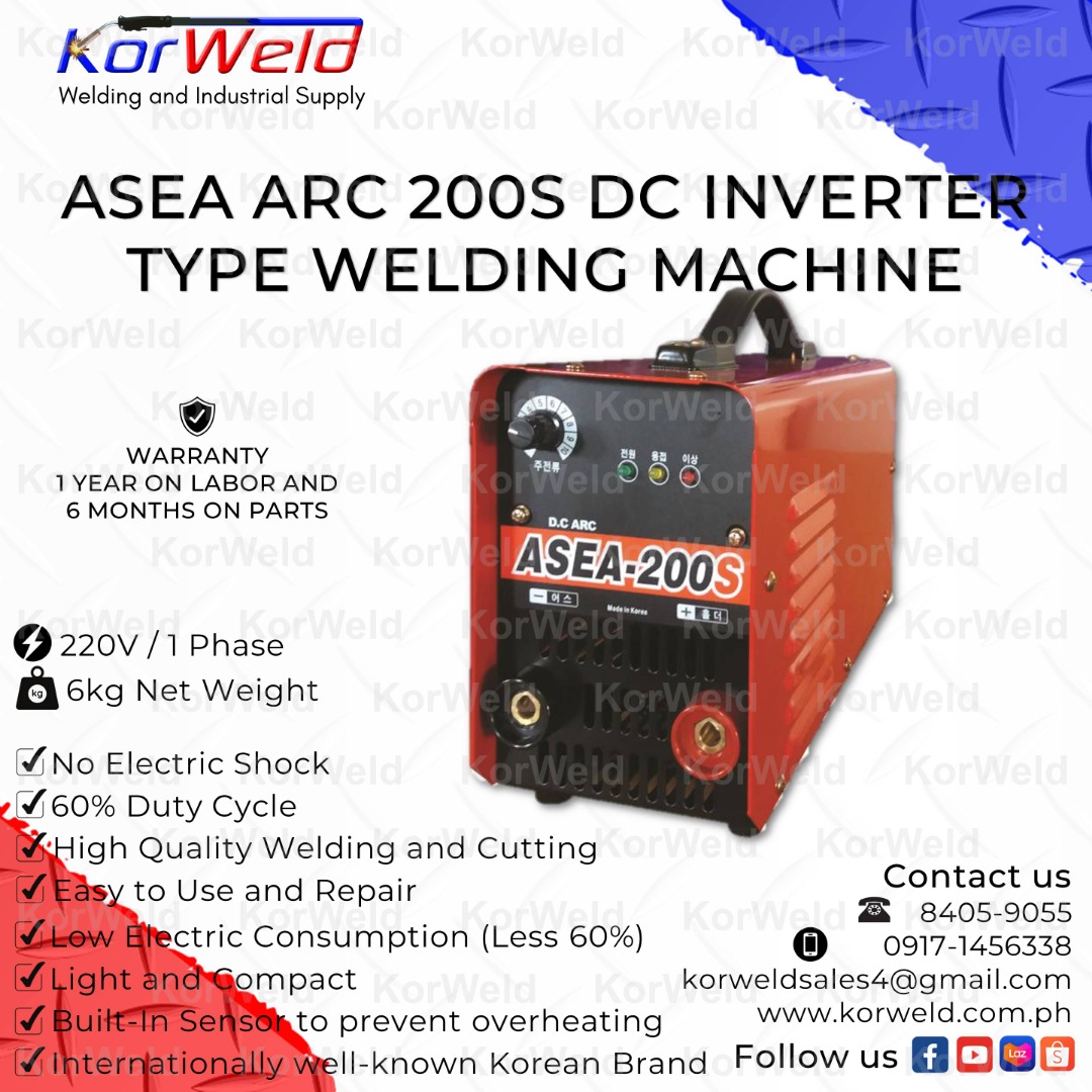 ASEA DC ARC 200S Welding Machine Inverter Type, Everything Else ...