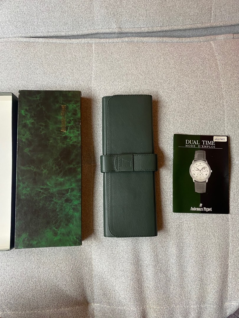 Audemars Piguet Pouch & Papers for Royal Oak and Jules Audemars Dual ...