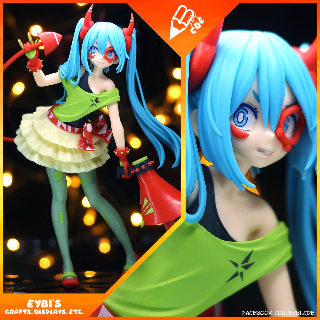 Authentic Hatsune Miku Sega Figurizma De:Monstar T.R. Figure (BIB ...