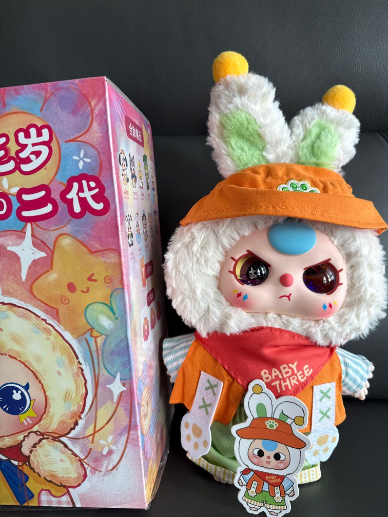 Baby Three BB3 400% v2 small secret - bunny with liquid eyes, Hobbies ...