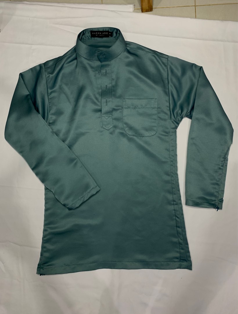 Baju Melayu Jakel Aaron Aziz S, Men's Fashion, Muslim Wear, Baju Melayu ...