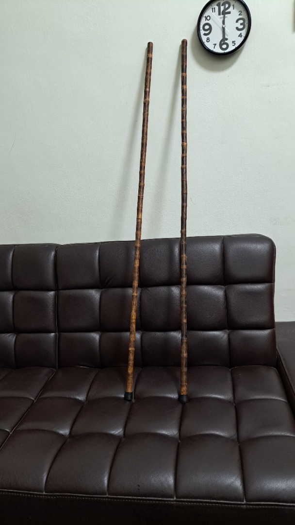 Bamboo Batu Solid Core Bamboo Walking Stick, Hobbies & Toys ...