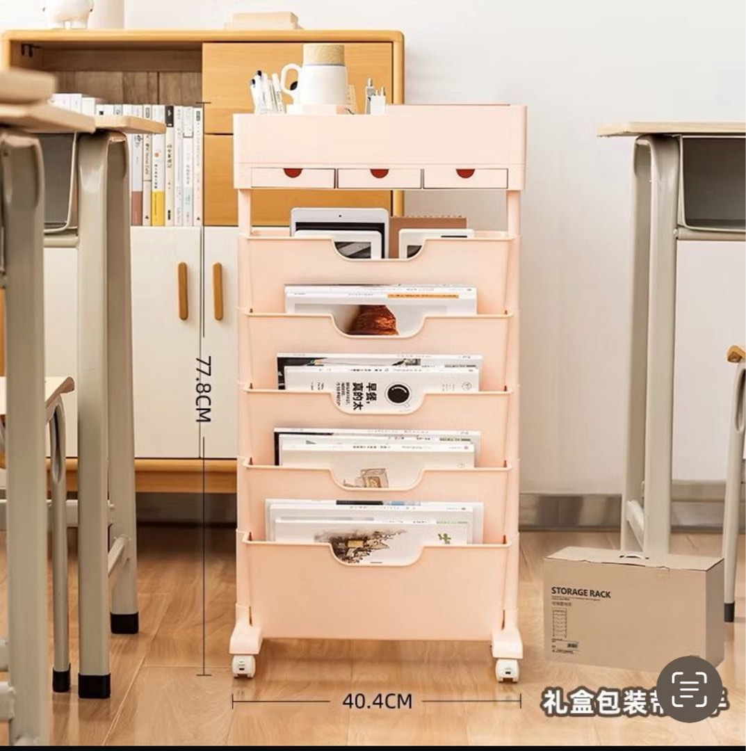 Book rack, Furniture & Home Living, Furniture, Shelves, Cabinets ...