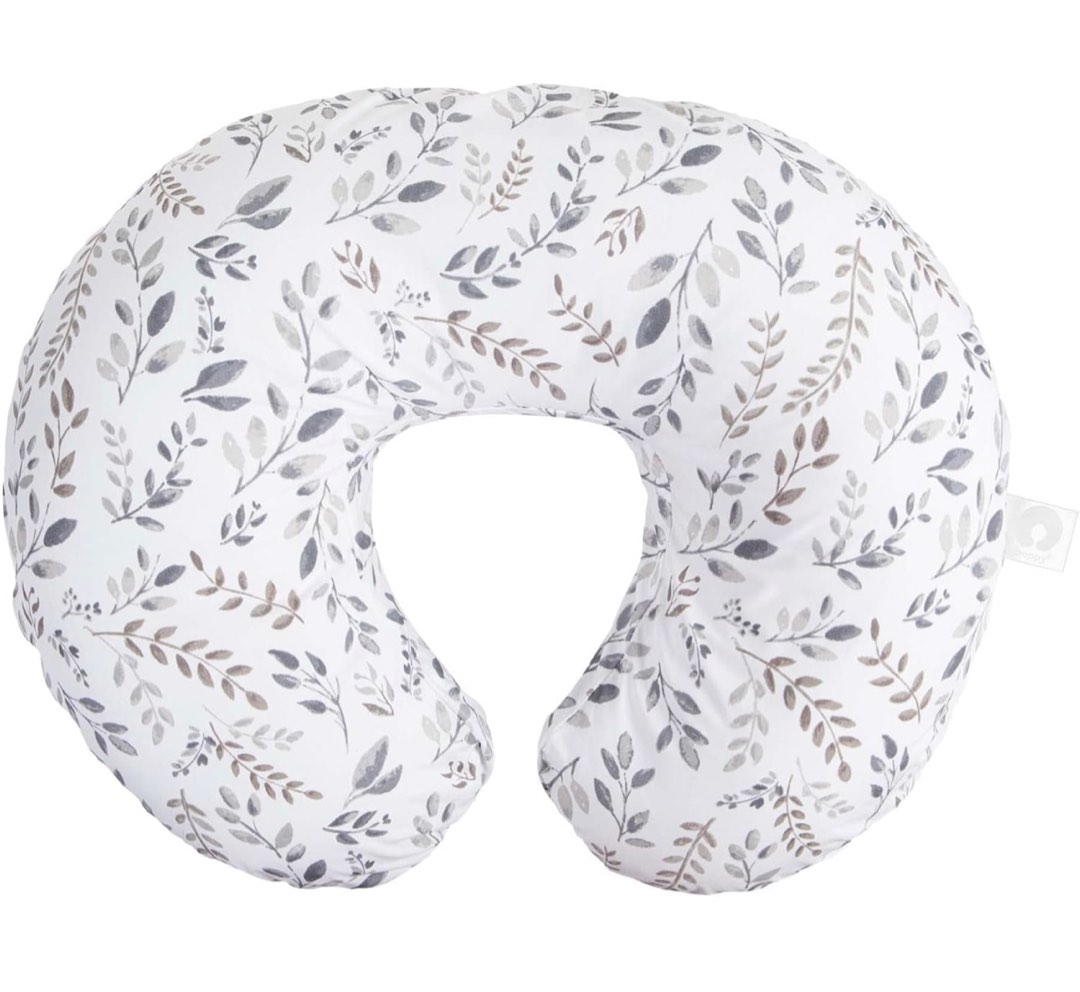 [Boppy] Boppy Nursing Pillow and Positioner in Gray White, Babies ...
