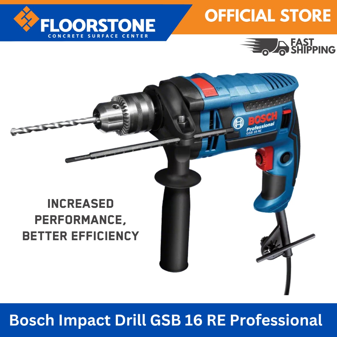 BOSCH IMPACT DRILL GSB 16 RE PROFESSIONAL, Commercial & Industrial ...