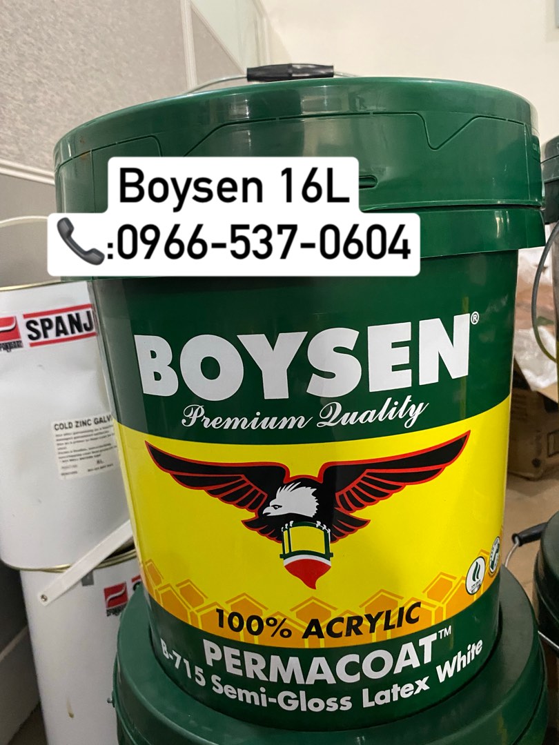 Boysen Latex White, Commercial & Industrial, Construction Tools ...