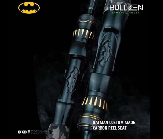 Branded Fishing Rods Bullzend Batman and Brutal Master Daiwa Blue ...