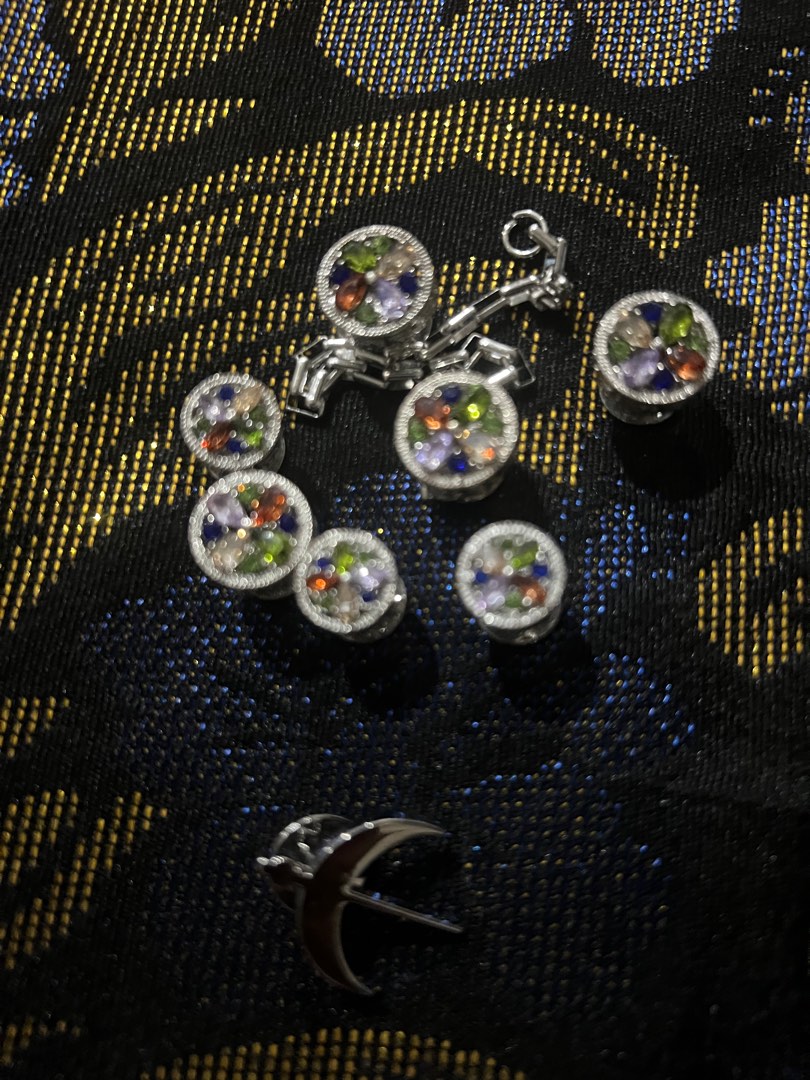 Butang baju melayu elrah x sampin, Women's Fashion, Jewelry ...