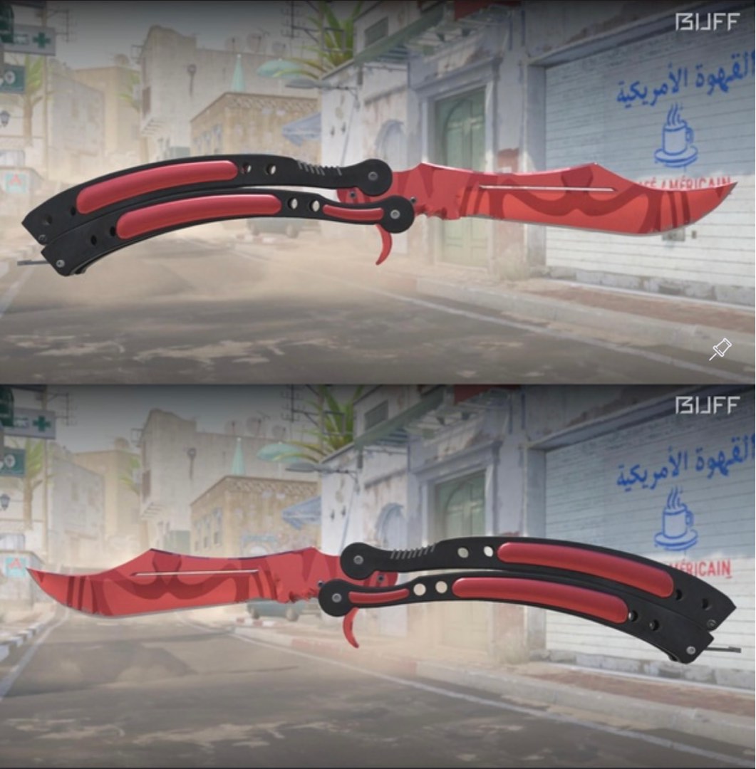 Butterfly Knife | Slaughter (MW) [BUFF PRICE] CS2 CSGO Skins, Video ...