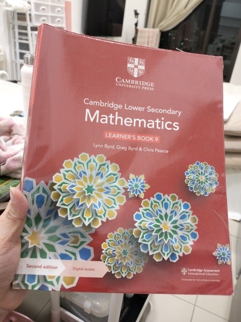 Cambridge Lower Secondary Mathematics Learner's Book 9 With Digital Access, Hobbies & Toys ...