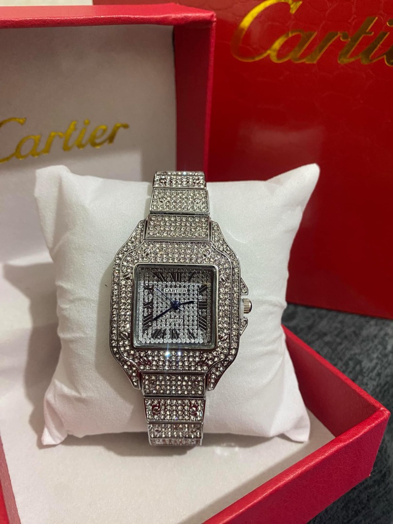 Cartier "ICE OUT" heavily encrusted with crystals, Luxury, Watches on ...