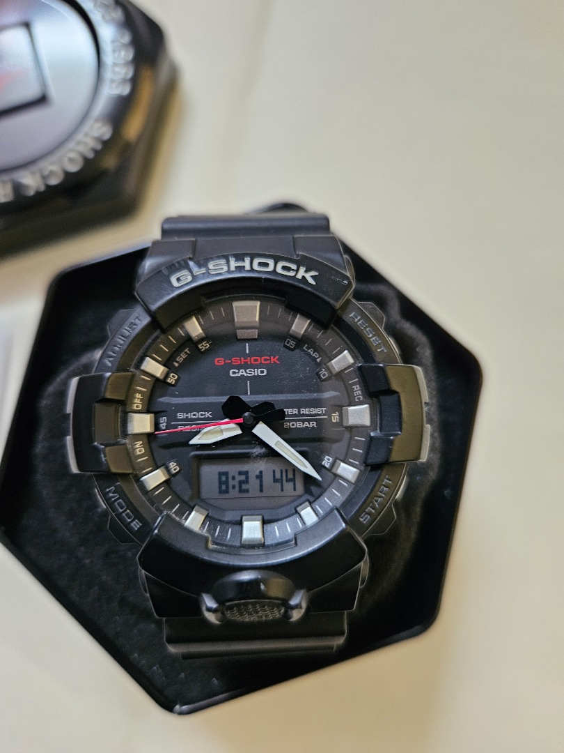 Casio G-Shock GA-800-1A, Men's Fashion, Watches & Accessories, Watches ...