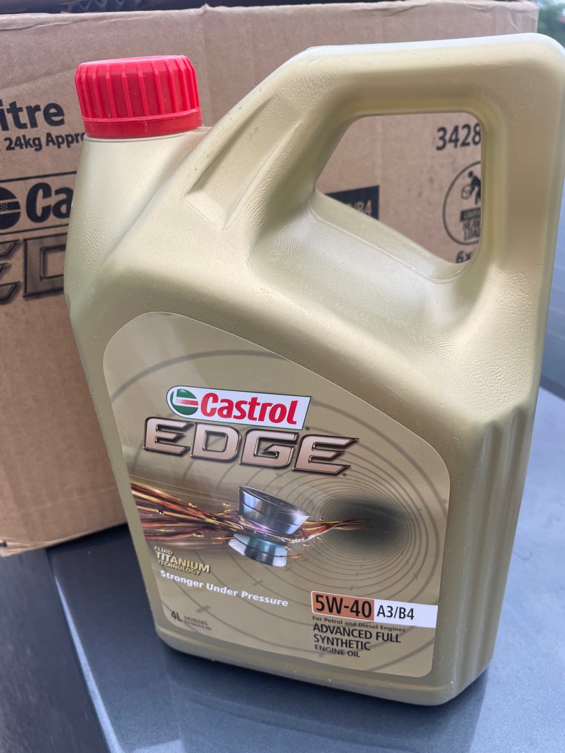 Castrol Edge 4l 5w40 24/7 pick up available, Car Accessories ...