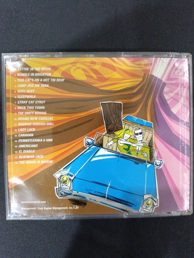 CD Brian Setzer Orchestra - Best of the big band, Hobbies & Toys, Music ...