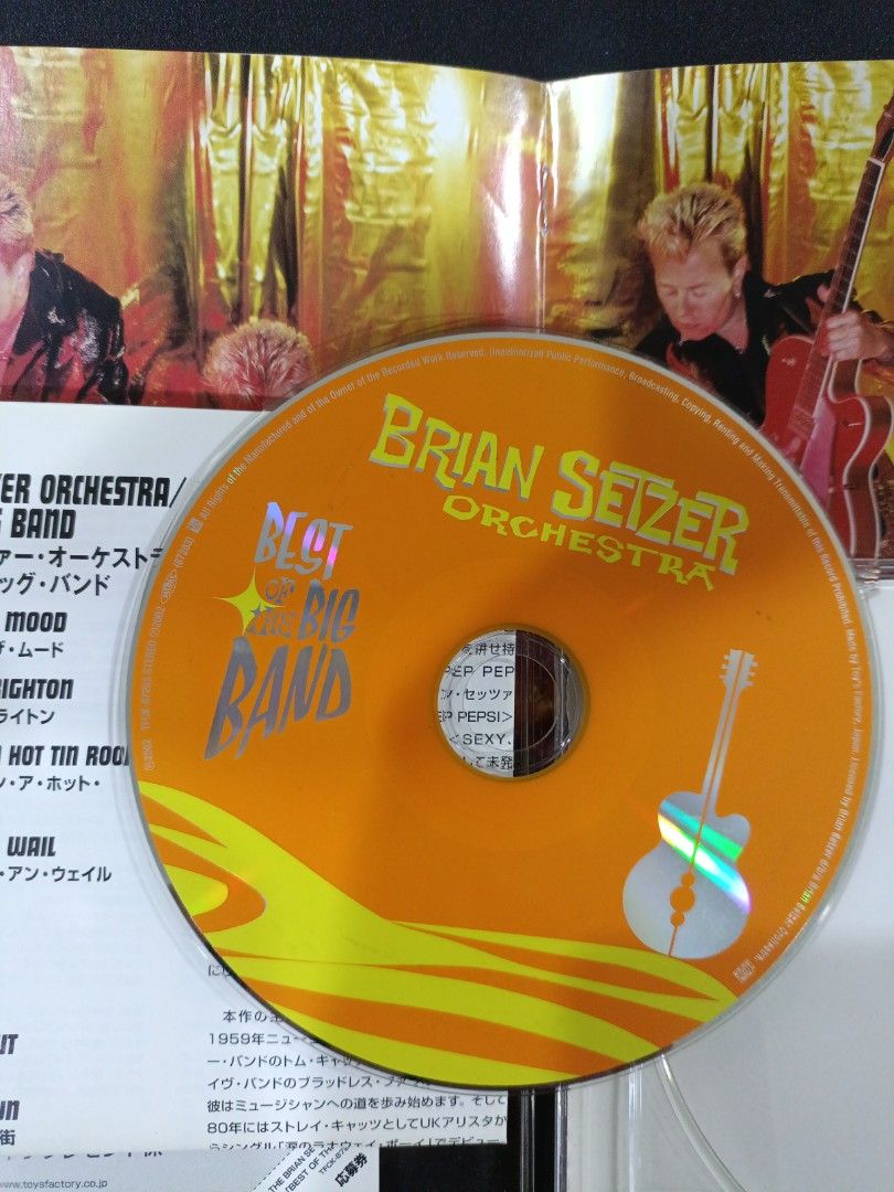 CD Brian Setzer Orchestra - Best of the big band, Hobbies & Toys, Music ...