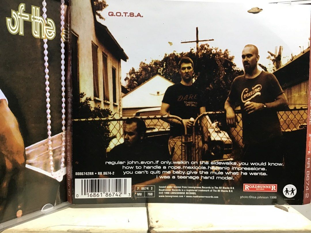 CD QOTSA Queens of The Stone Age OOP COLLECTORS ITEM Anhbis Hard Rock ...