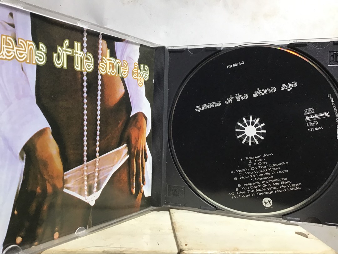 CD QOTSA Queens of The Stone Age OOP COLLECTORS ITEM Anhbis Hard Rock ...