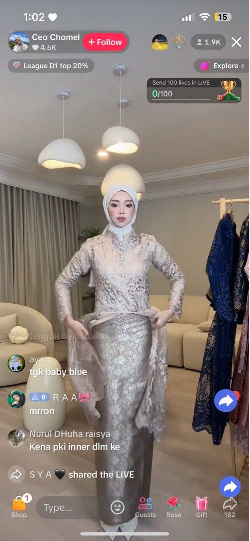 ceo chomel darea kebaya lace, Women's Fashion, Muslimah Fashion, Baju ...