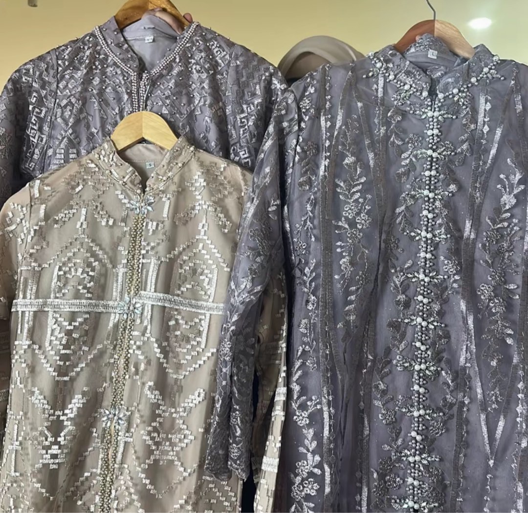 CEO CHOMEL NUDE KURUNG LACE, Women's Fashion, Muslimah Fashion, Baju ...