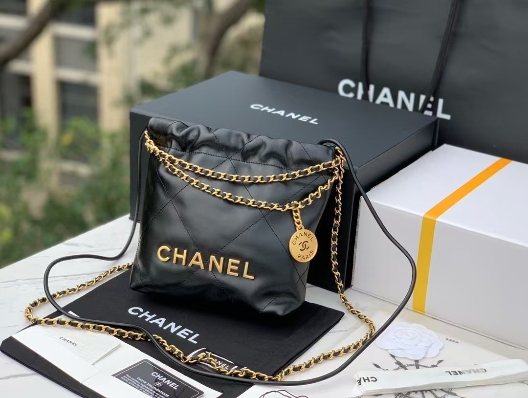 Chanel mini trash bag, Women's Fashion, Bags & Wallets, Cross-body Bags ...